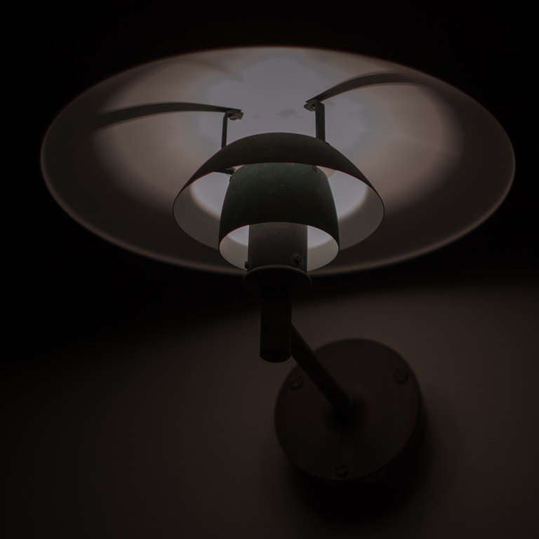 PH 4/3 wall lamps designed by Poul Henningsen for Louis Poulsen at 1stDibs