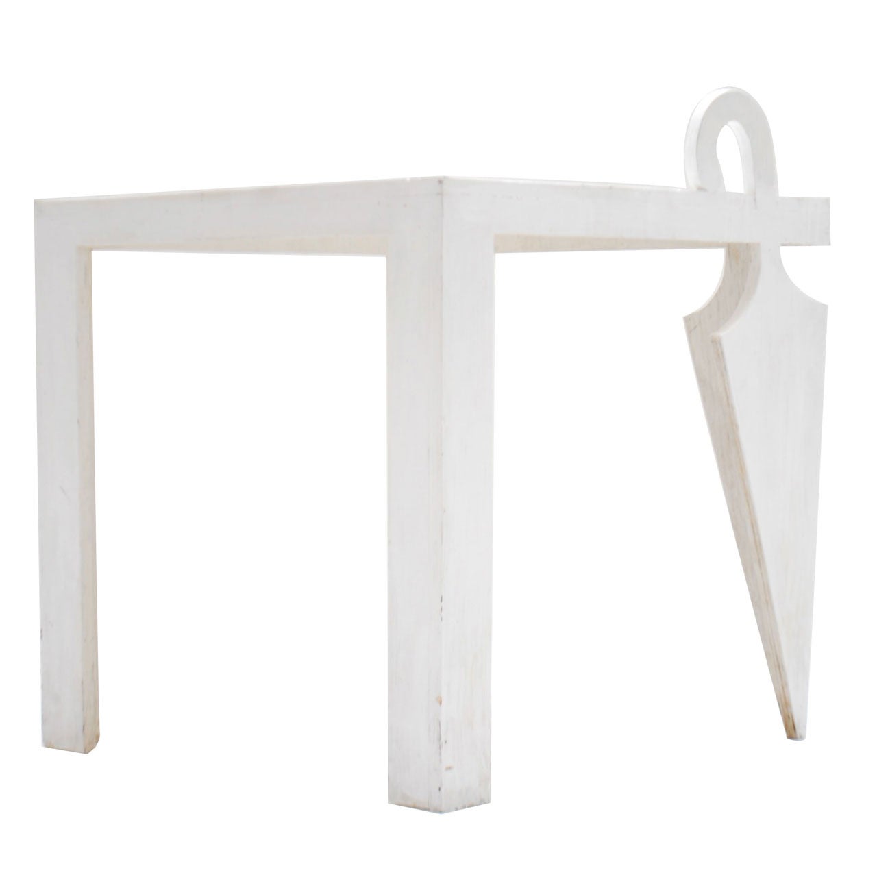 Rare 1976 Surrealist Table / Sculpture By Jean Claude Biraben For Sale ...