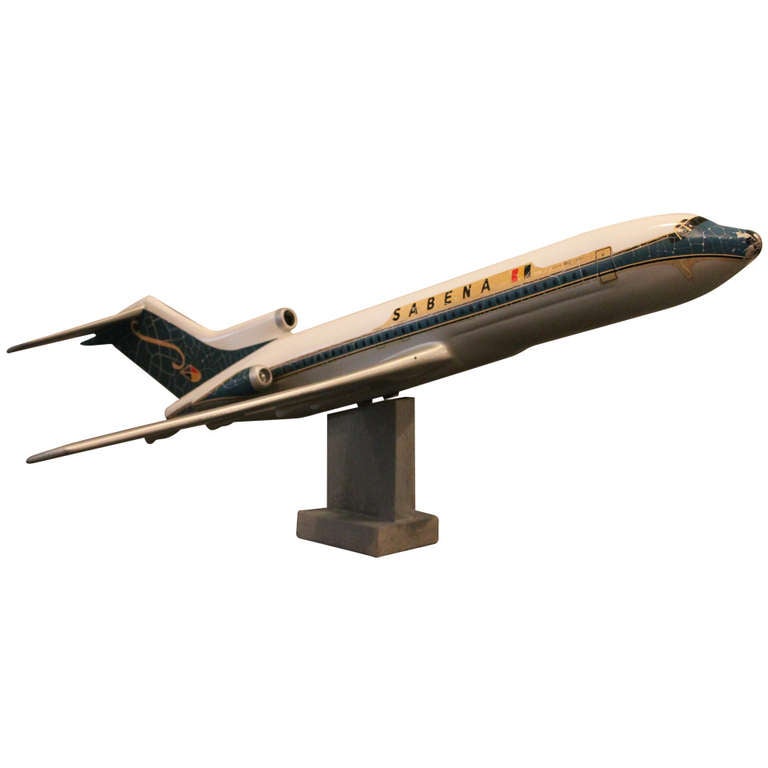 Boeing 727 Sabena Airlines Aircraft 1970s at 1stDibs