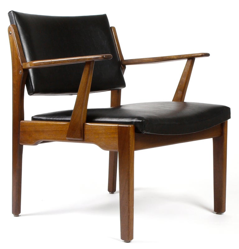 Pair of lovely detailed Scandinavian arm chairs at 1stDibs