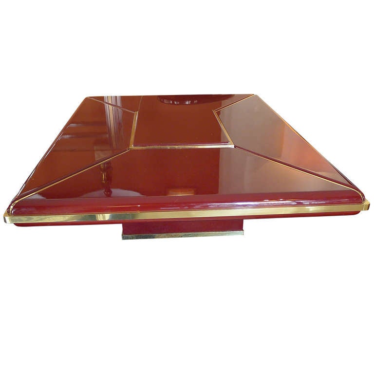 Bar Coffee Table in the Style of Paco Rabanne For Sale at 1stDibs