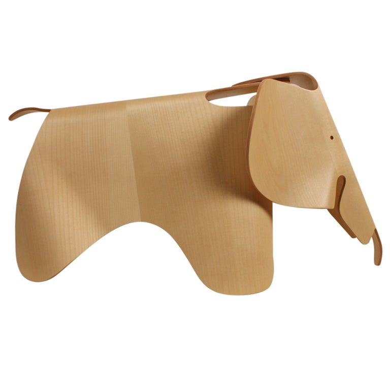 Plywood elephant aniversary edition 1945 Eames at 1stDibs