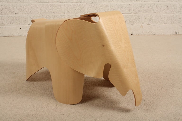Plywood elephant aniversary edition 1945 Eames at 1stDibs