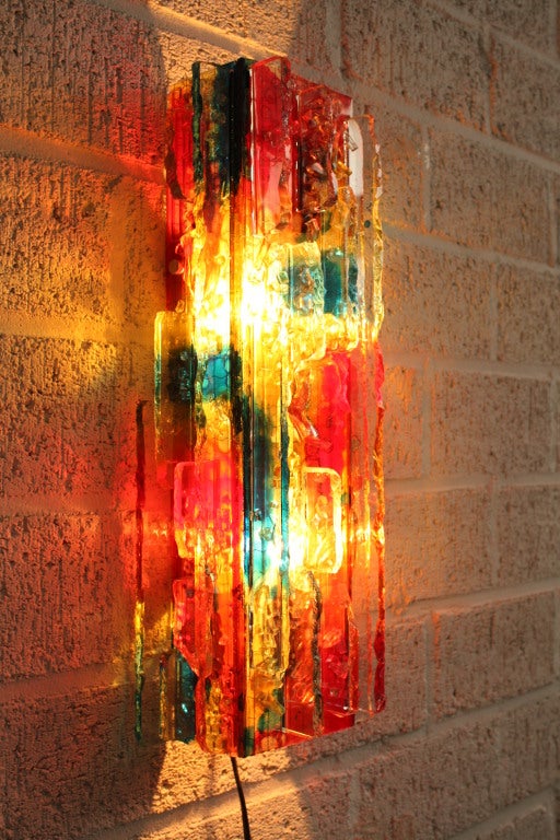 Raak Chartres Glas Lamp Dutch Design at 1stDibs