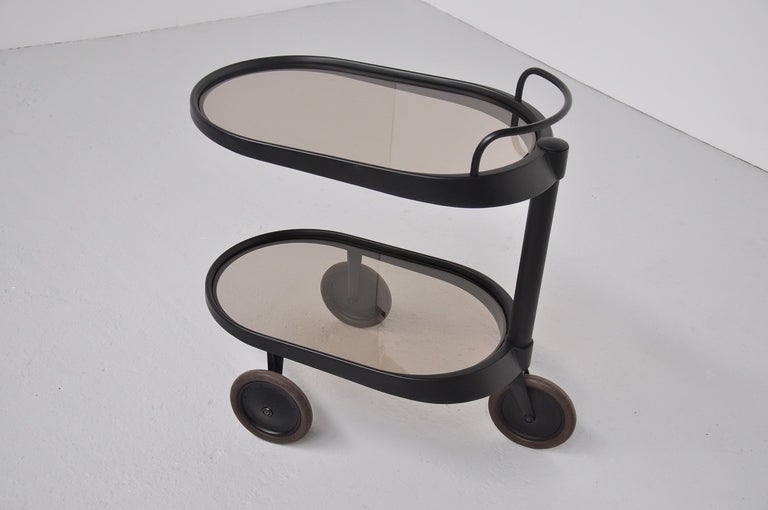 Enzo Mari Tea Cart For Alessi, Italy 1989 at 1stDibs