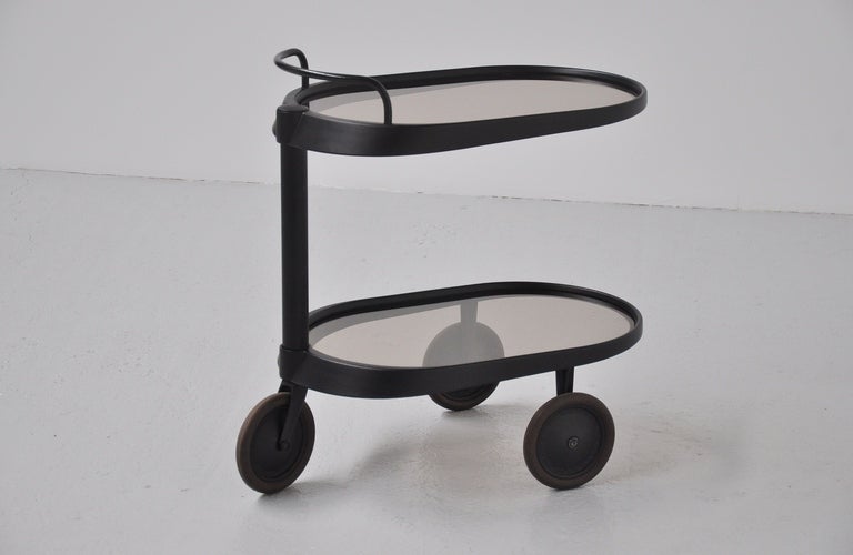 Enzo Mari Tea Cart For Alessi, Italy 1989 at 1stDibs