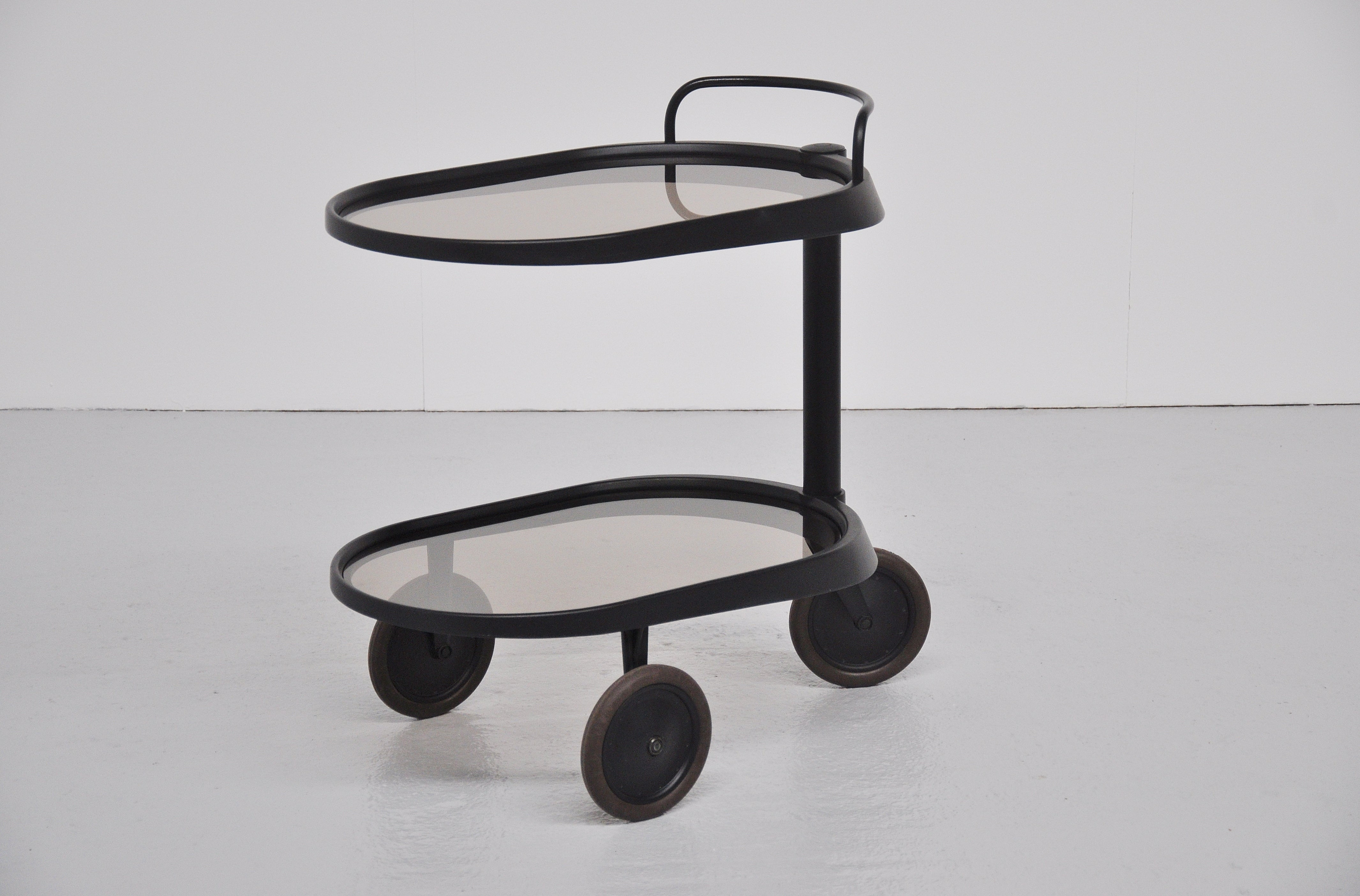 Enzo Mari Tea Cart For Alessi, Italy 1989 at 1stDibs