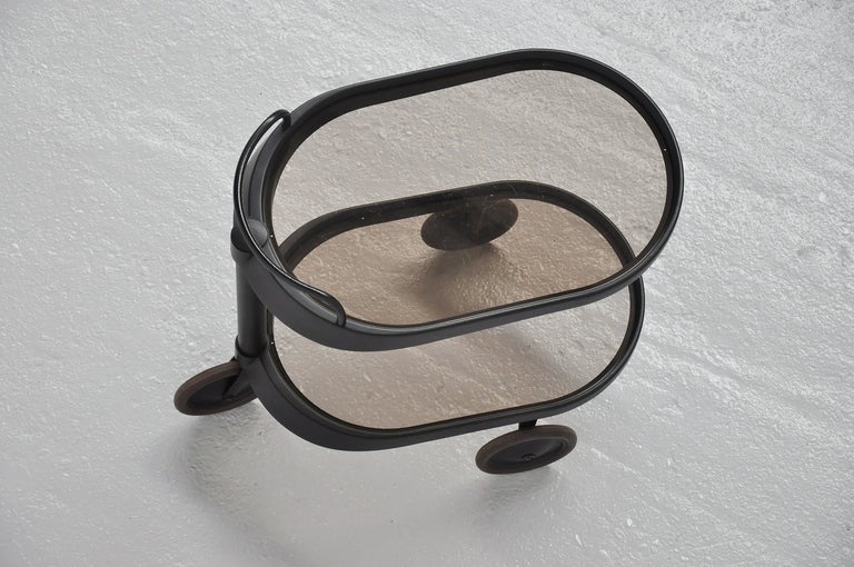 Enzo Mari Tea Cart For Alessi, Italy 1989 at 1stDibs