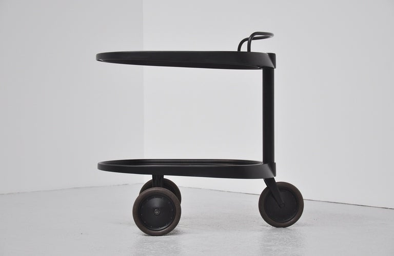 Enzo Mari Tea Cart For Alessi, Italy 1989 at 1stDibs