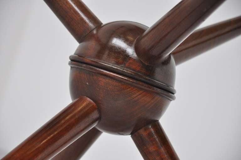 Italian Sputnik Side Table In The Manner Of Gio Ponti 1950 at 1stDibs