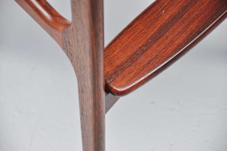 Erik Buck Bar Stools in Rosewood, Odense, 1965 at 1stDibs