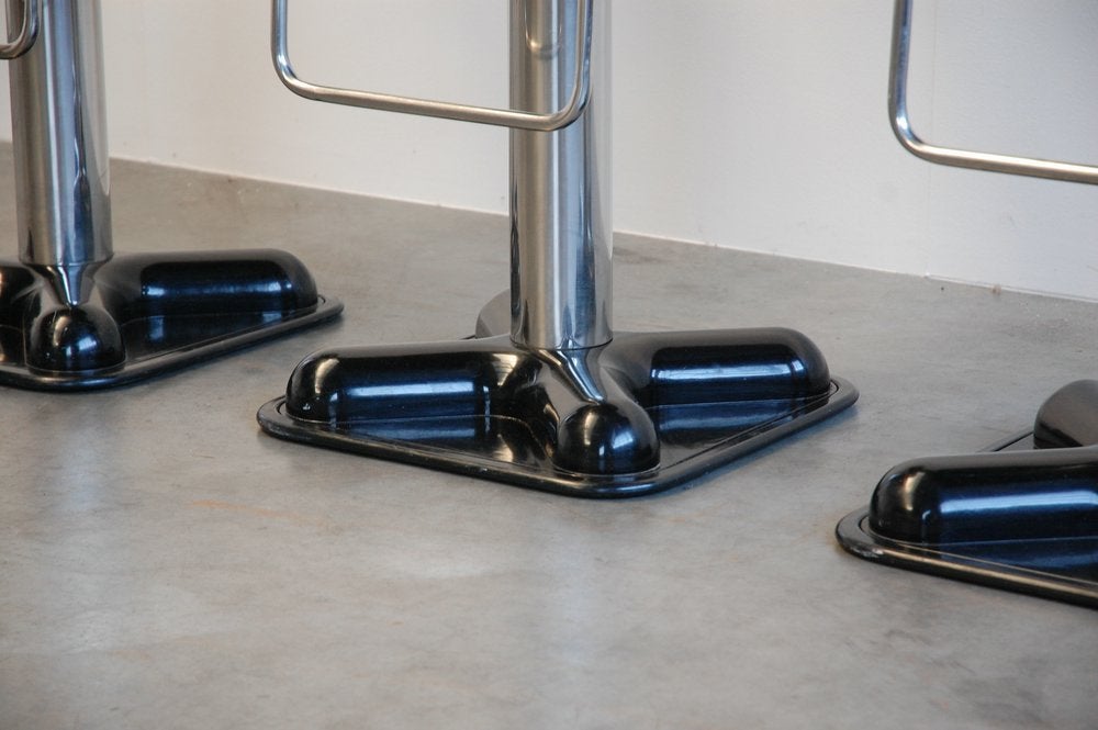 Joe Colombo Birillo Bar Stools for Zanotta at 1stDibs