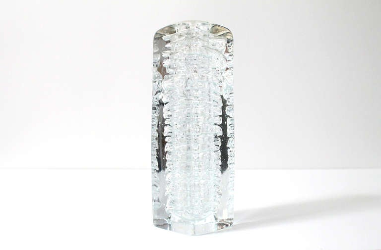 Czech Art Glass Vase by Frantisek Vizner at 1stDibs