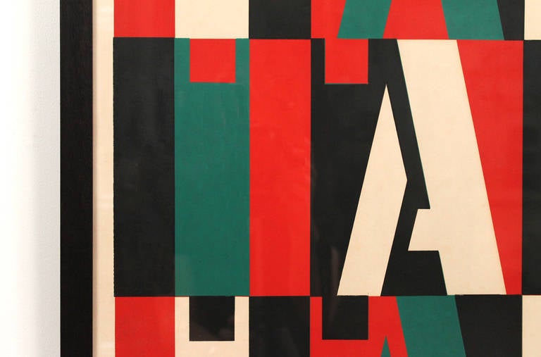 Modernist Italy Poster at 1stDibs