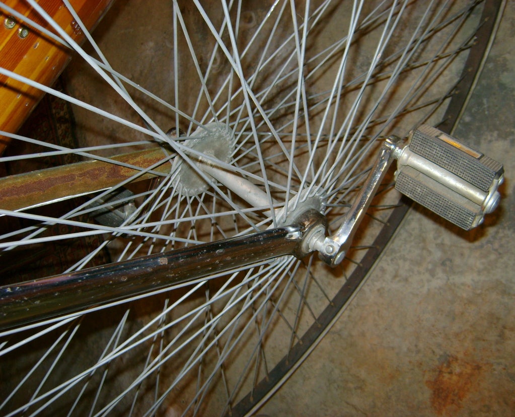Vintage High-Step Bicycle Co. High Wheel Bicycle, 52" Wheel at 1stDibs ...