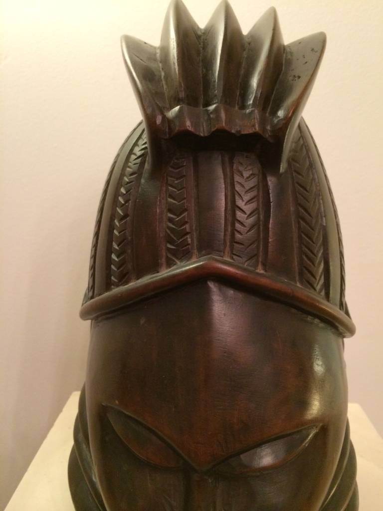 A Mende Sowei Mask For Sale at 1stDibs | wooden sowei initiation mask ...
