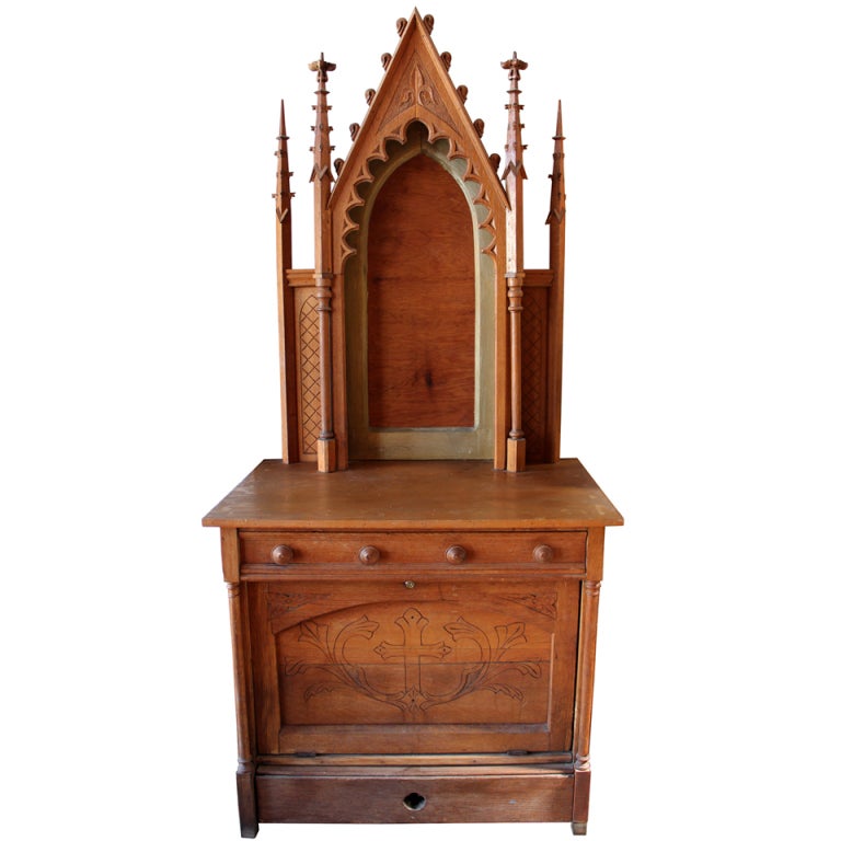 antique gothic altar For Sale at 1stDibs