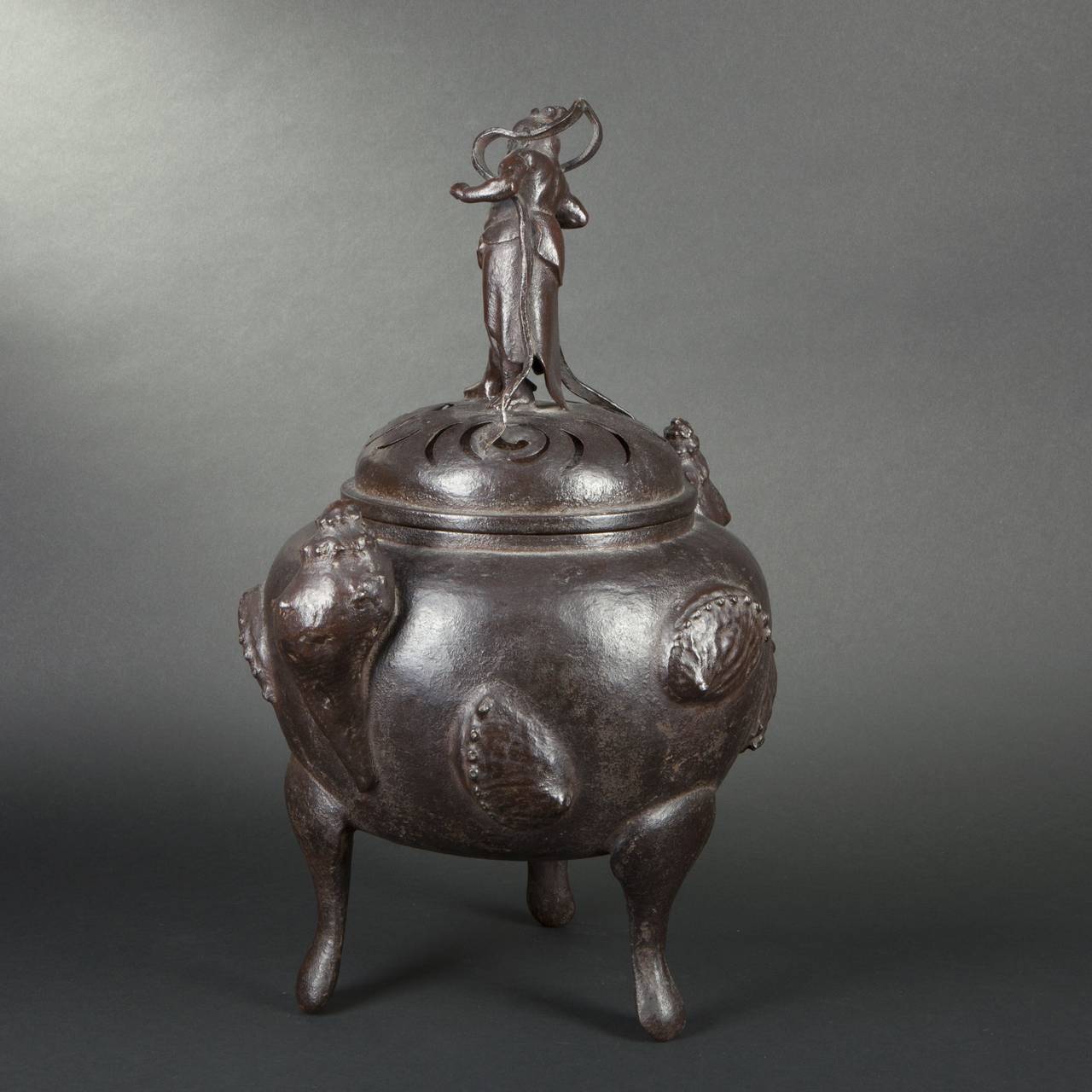 Iron Censer, Japan, 19th Century For Sale at 1stDibs