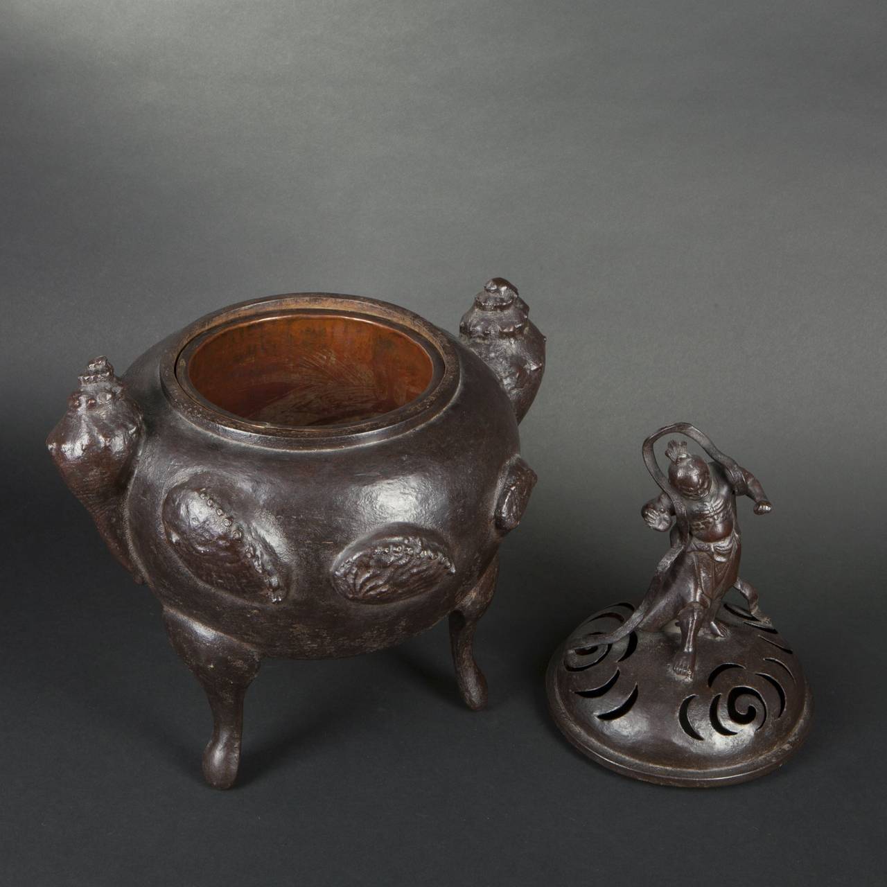 Iron Censer, Japan, 19th Century For Sale at 1stDibs