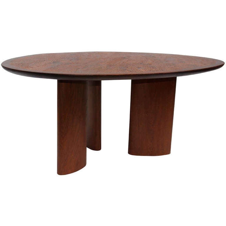 Large Dining Table in Cactus Fiber, Sikalandi Edition, circa 2010 ...