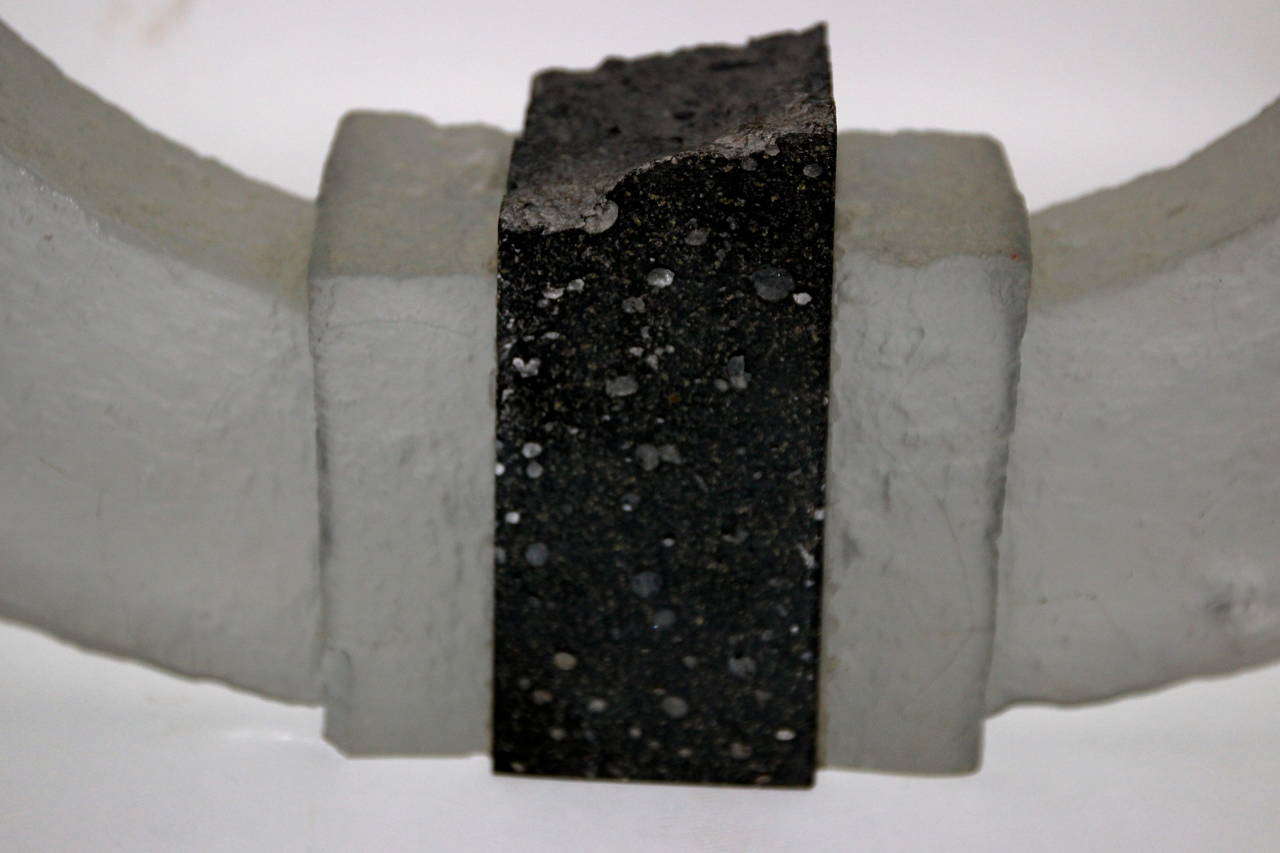 Colin Reid, Sculpture, Glass and Stone, England, circa 1980 For Sale at ...