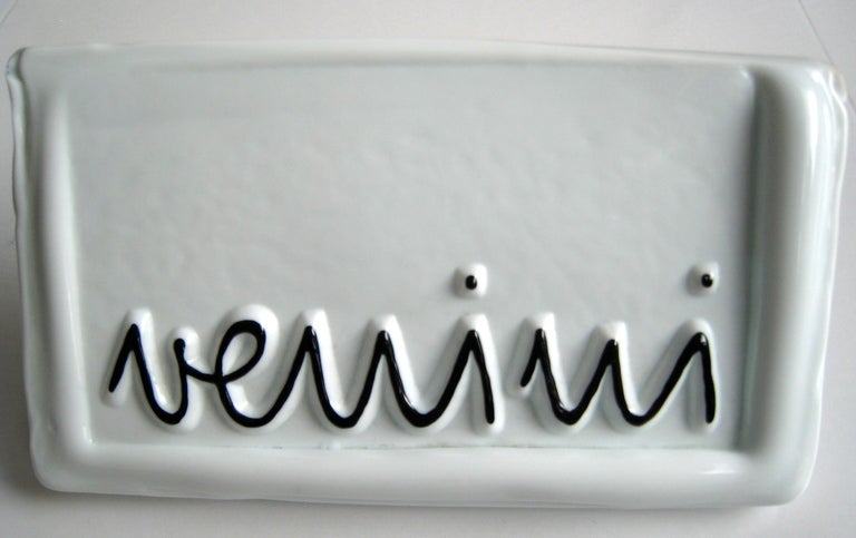 Venini Glass Display Sign at 1stDibs