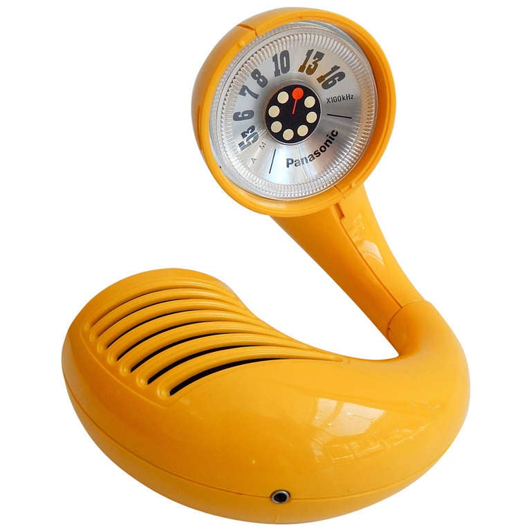 Panasonic Toot-A-Loop Transistor Radio, ca. 1969 at 1stDibs