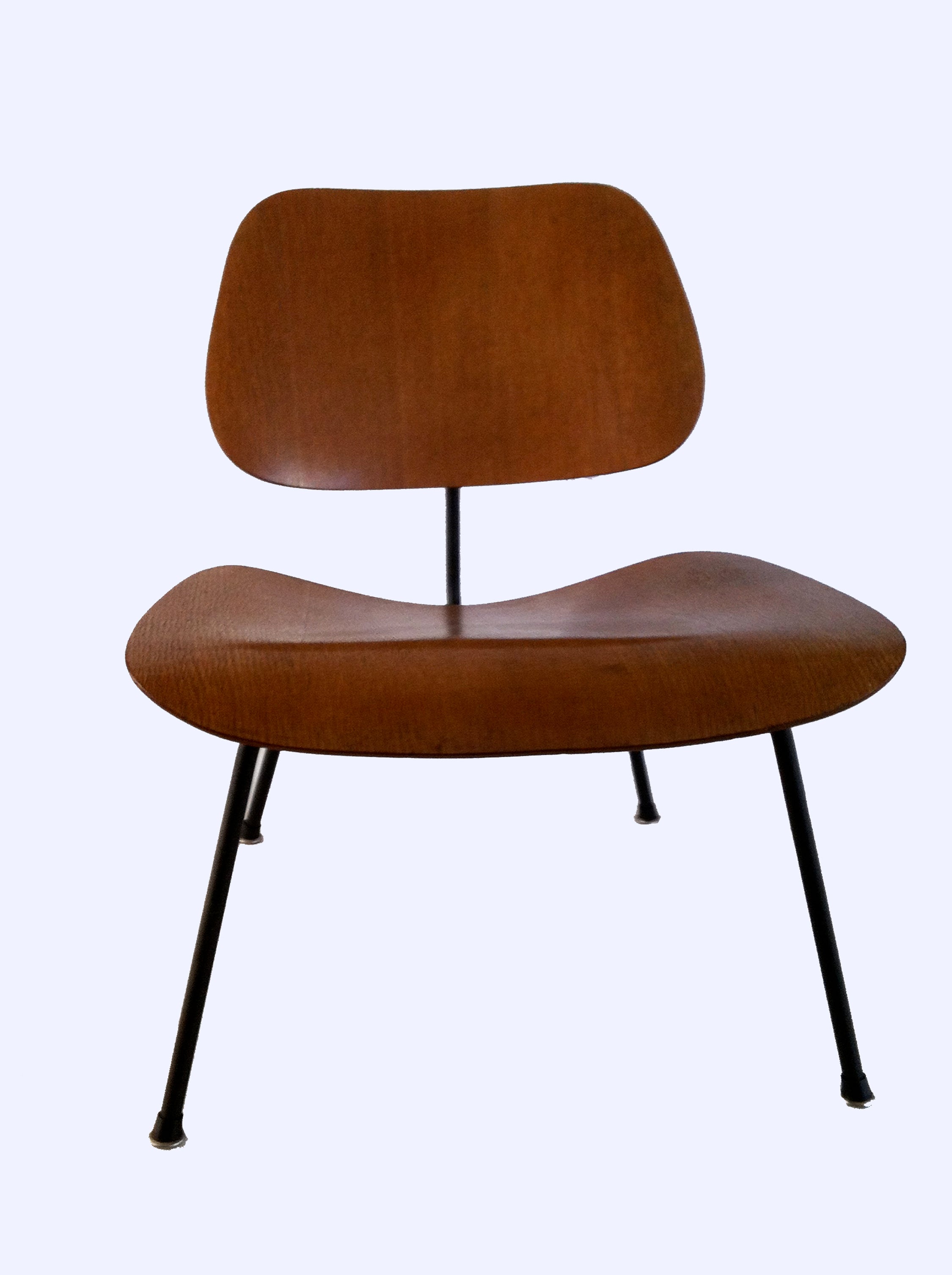 Original Condition Eames LCM Chair in Comb Oak at 1stDibs