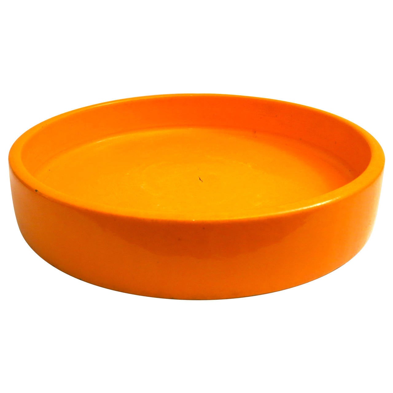 Rare Low Round Planter by John Follis for Architectural Pottery at 1stDibs