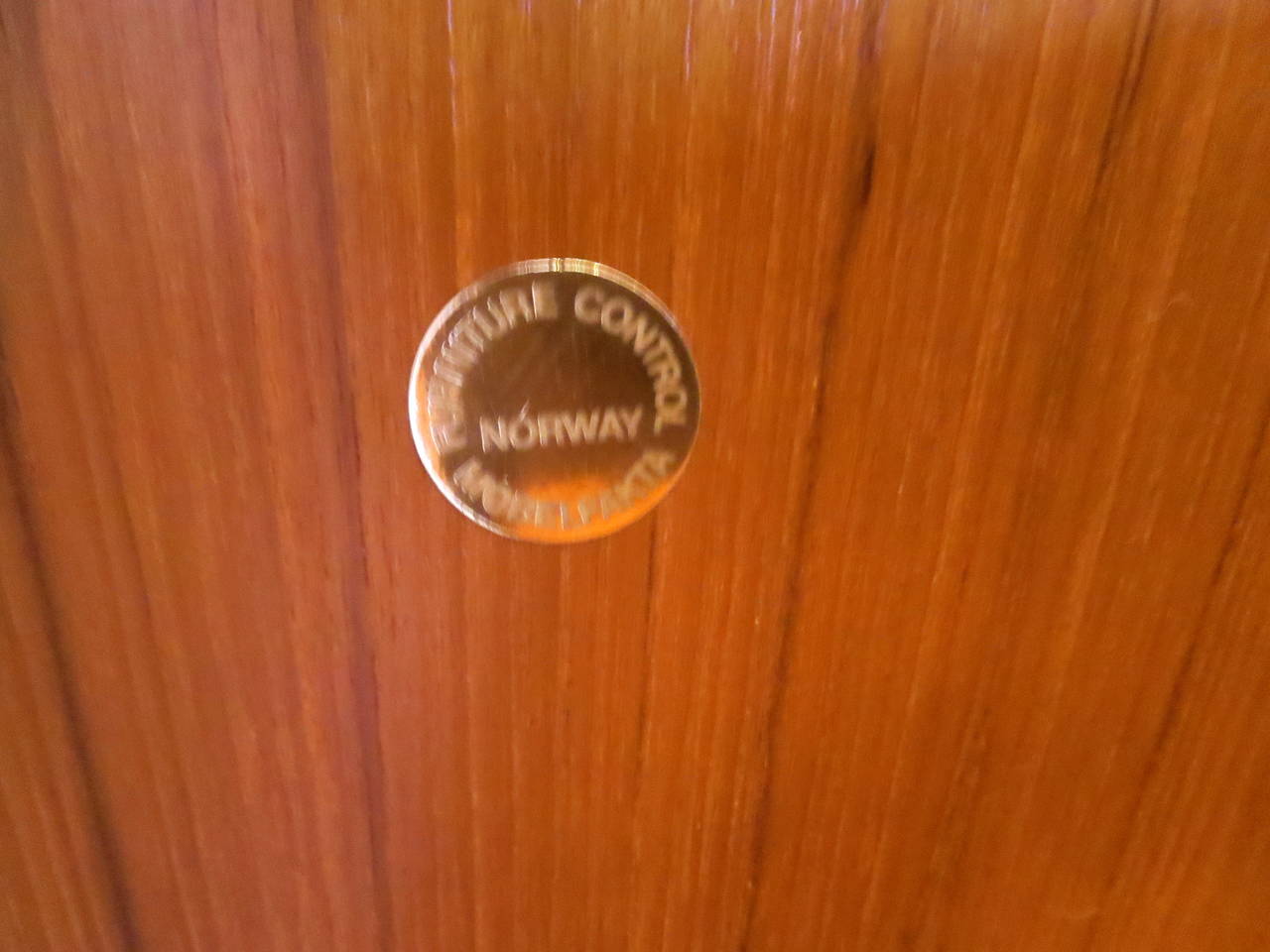 Danish Modern Rare Teak Mini Bar by Torbjørn Afdal for Bruksbo at 1stDibs