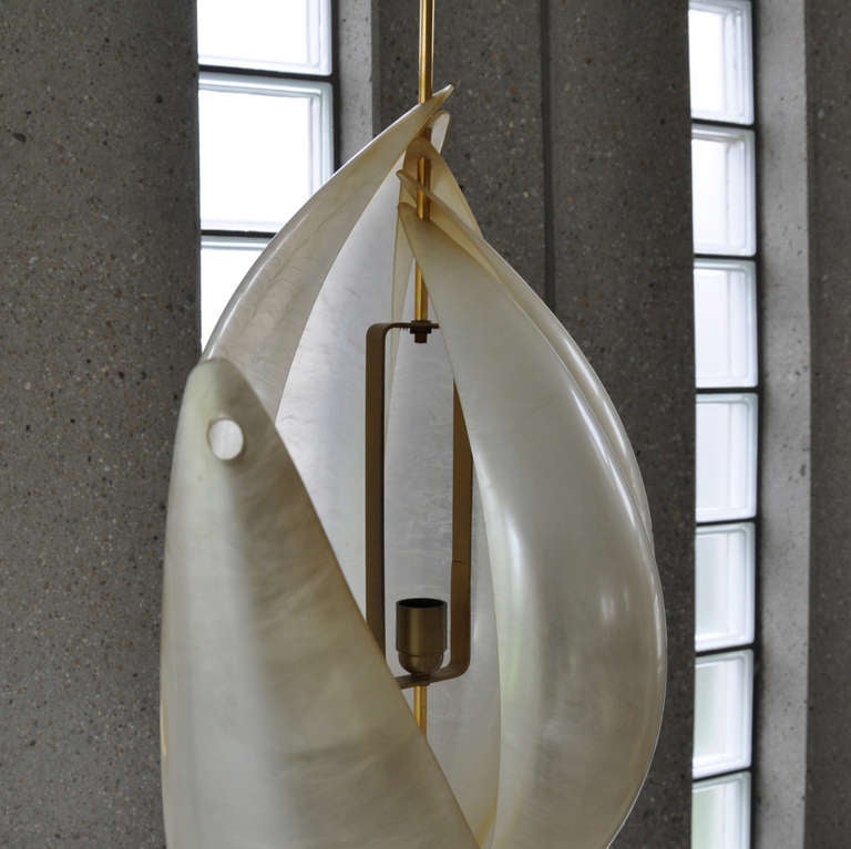 Beautiful Large Table Lamps By Rougier, Made In France '70-'80 at 1stDibs