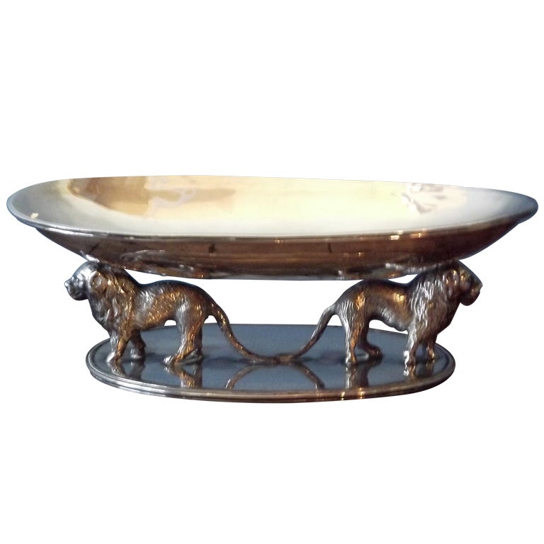 Lion bowl at 1stDibs
