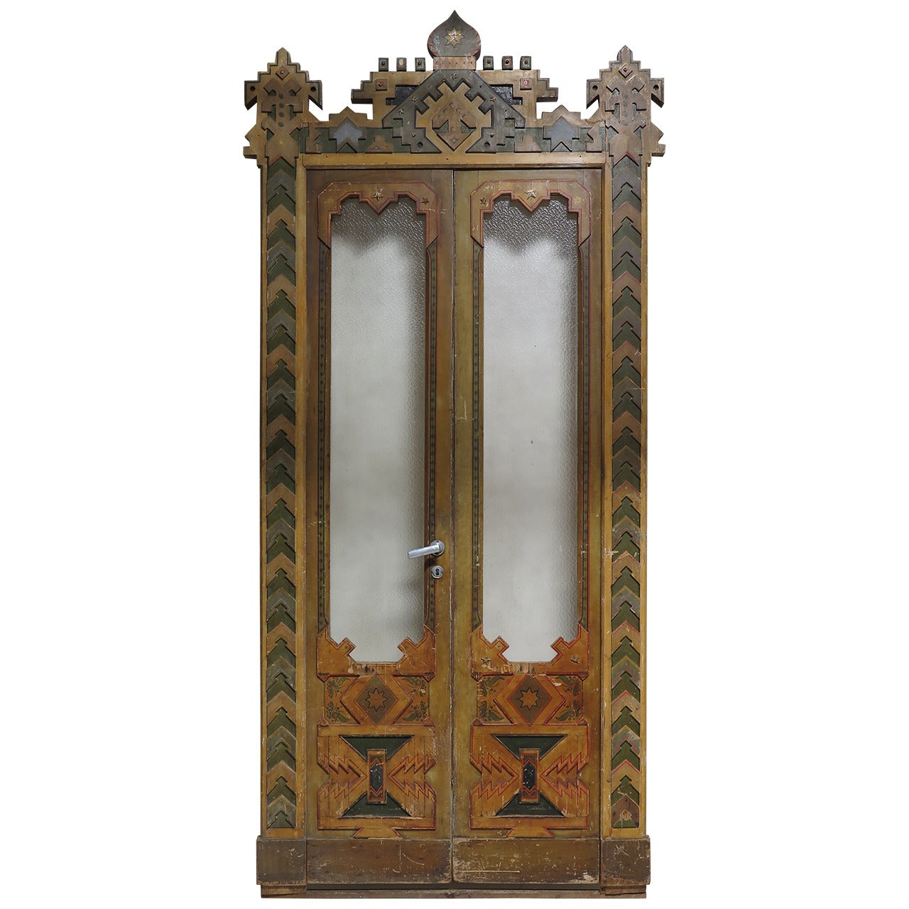 Extraordinary Moorish-Style Double-Door, 19th Century at 1stDibs