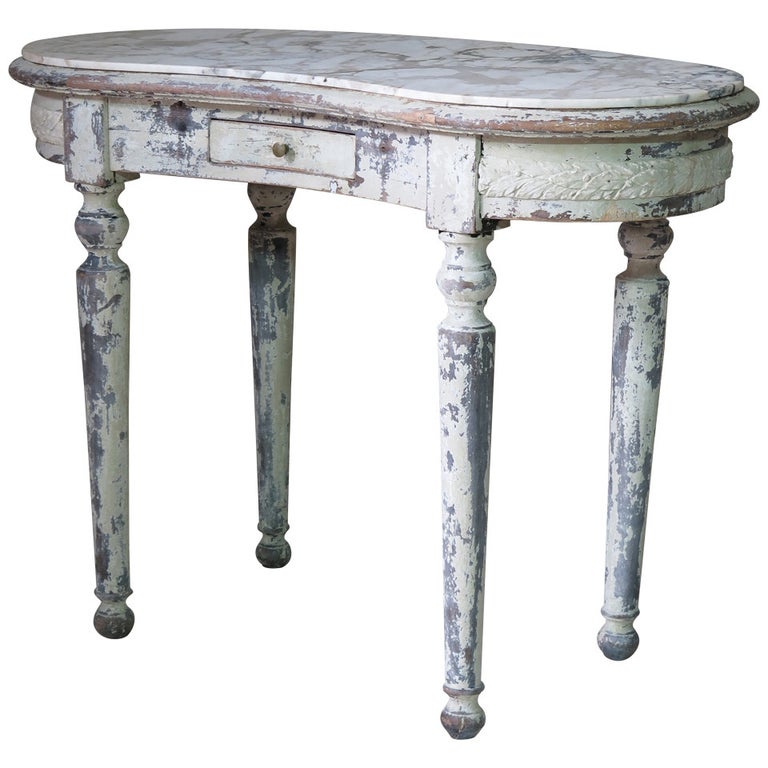 Antique kidney shaped vanity store
