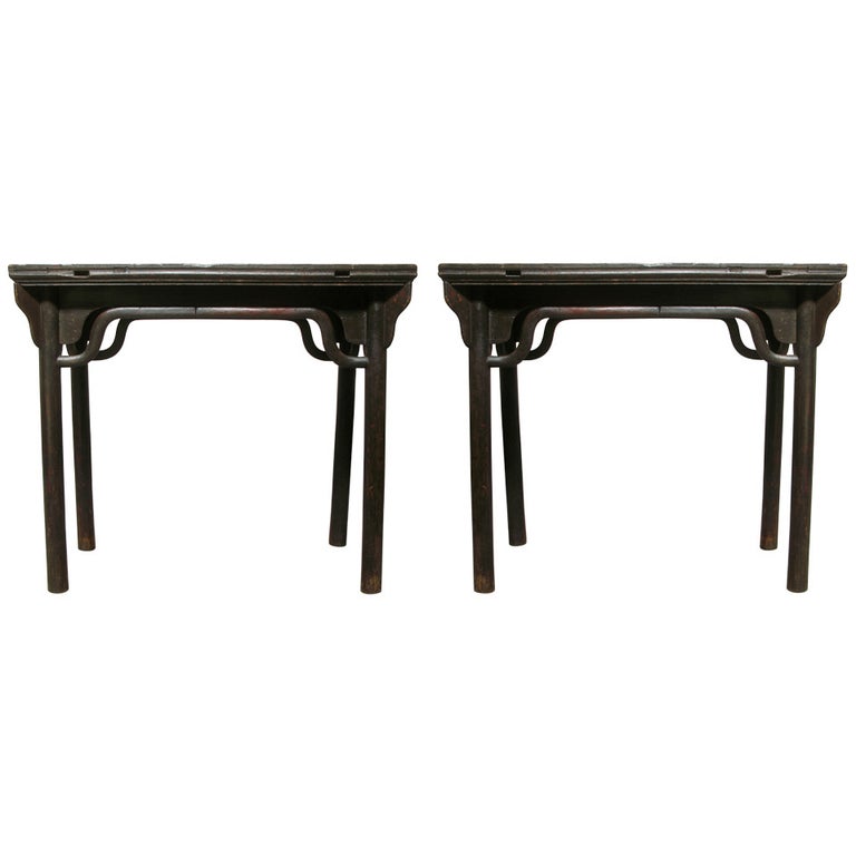 Pair of Chinese Altar Tables at 1stDibs