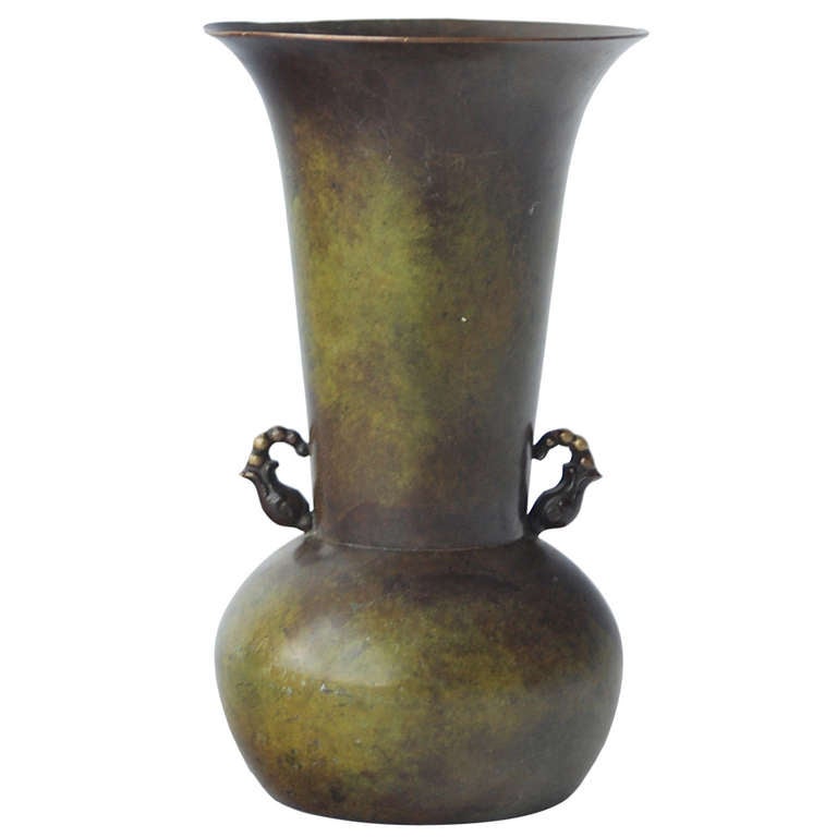 Bronze Vase by Aegte Bronce at 1stDibs