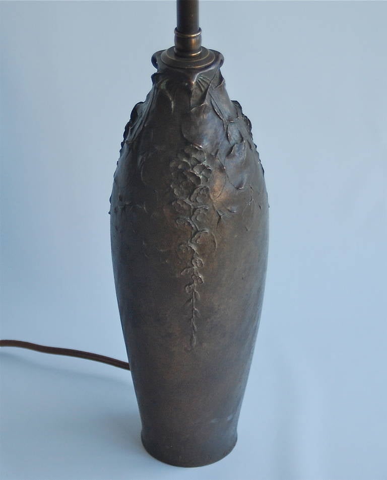 Bronze Table Lamp by Elisa Cook and Hugo Elmquist at 1stDibs