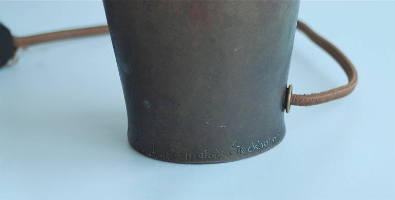 Bronze Table Lamp by Elisa Cook and Hugo Elmquist at 1stDibs