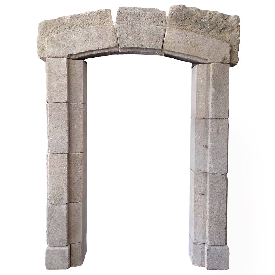 Circa 1720 Arched Stone Entryway at 1stDibs