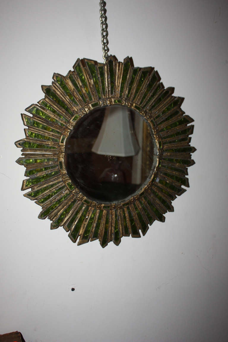 Line Vautrin Style Mirror at 1stDibs