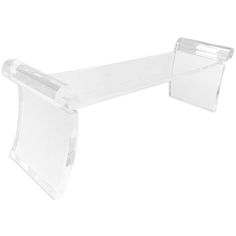 Elegant Acrylic Bench at 1stDibs | acrylic benches, elegant bench