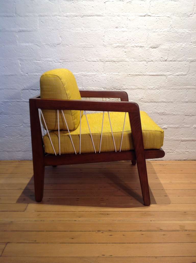 Pair of Lounge Chairs Designed by Edward Wormley at 1stDibs