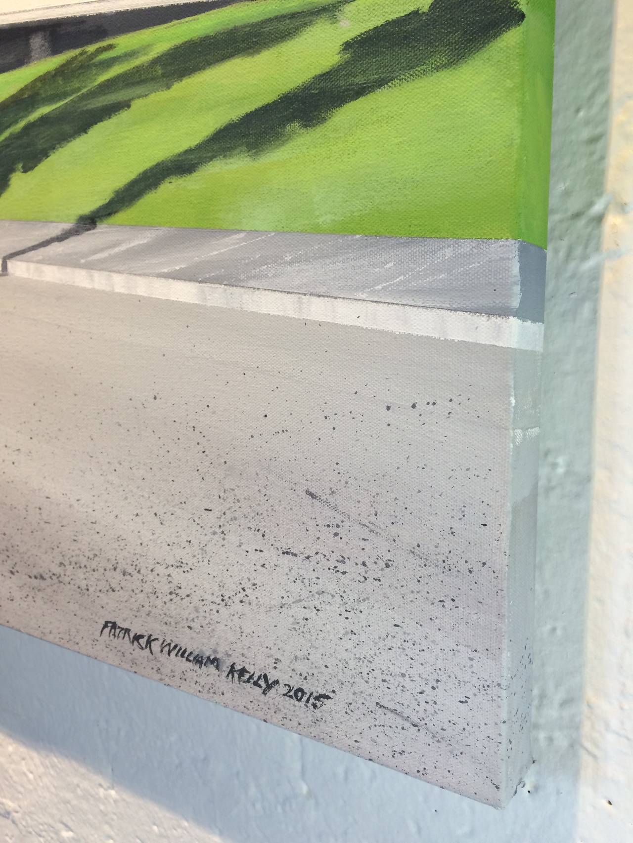 "Tramway Road" Acrylic on Canvas Painting by Patrick William Kelly at ...