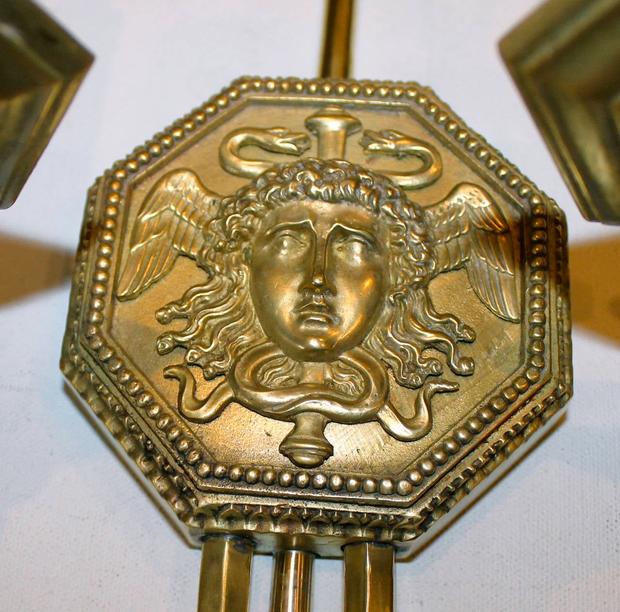 Pair French Empire Style Arrow Wall Sconces at 1stDibs