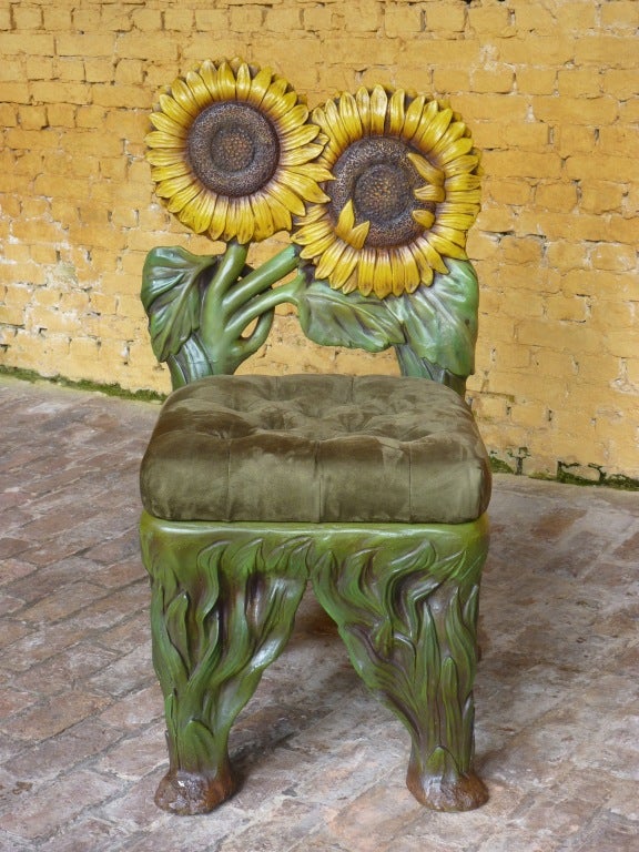 The Sunflower Chair at 1stDibs
