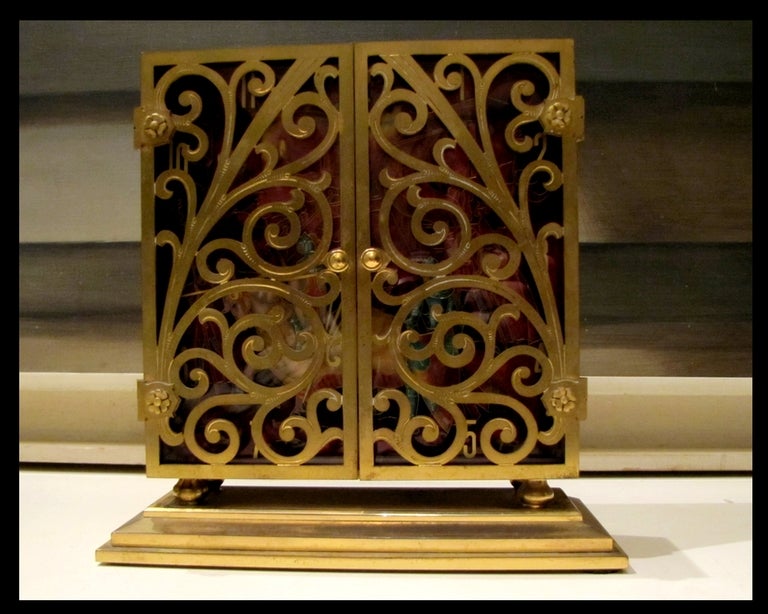 1960's Boudoir clock by Imhof at 1stDibs | imhof clock catalog