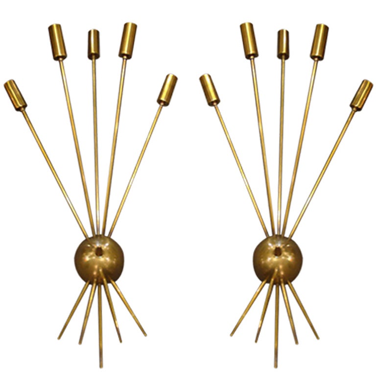 "Sputnik" Wall Lights at 1stDibs