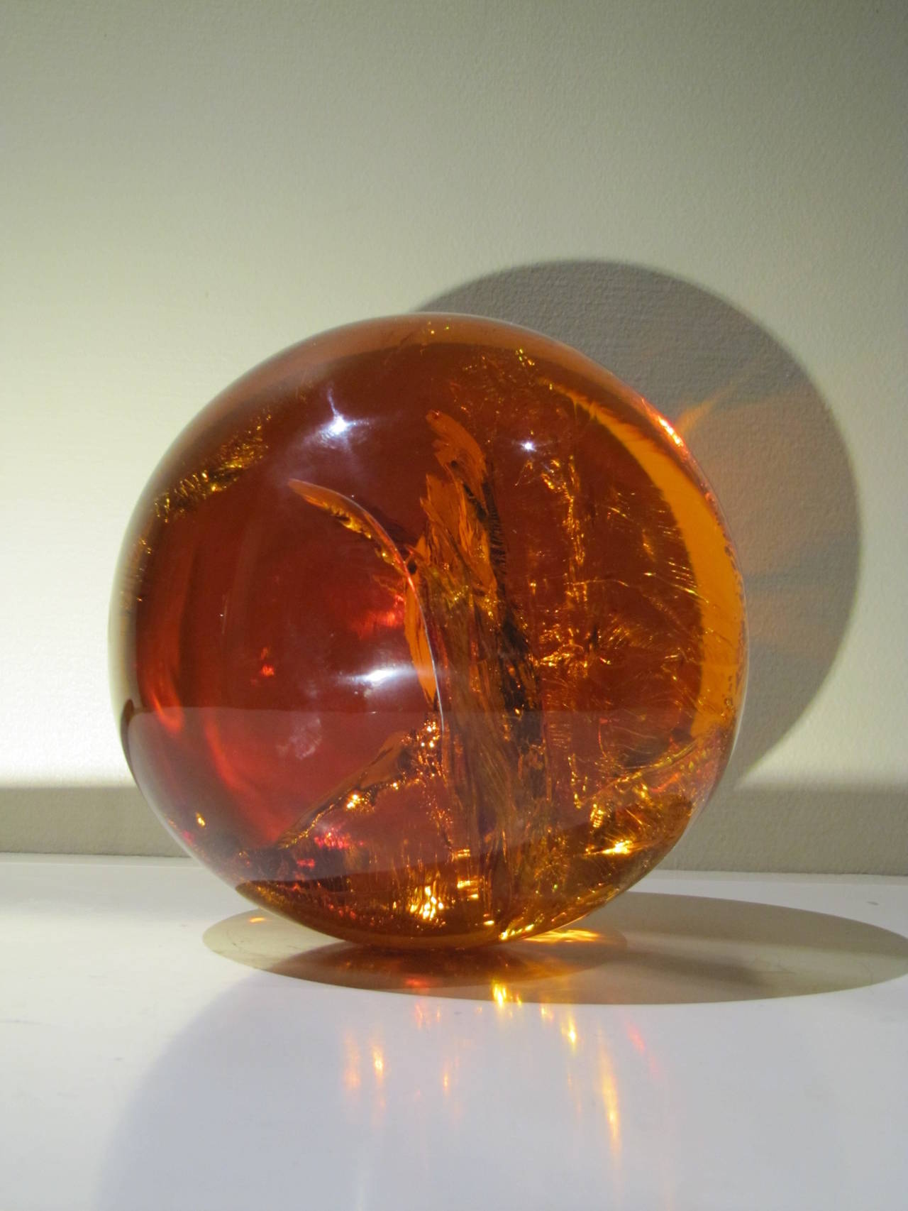 Large sphere in fractal resin at 1stDibs