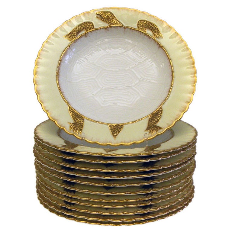 Set of 12 Terrapin Soup Bowls c1870s Staffordshire at 1stDibs | spode ...