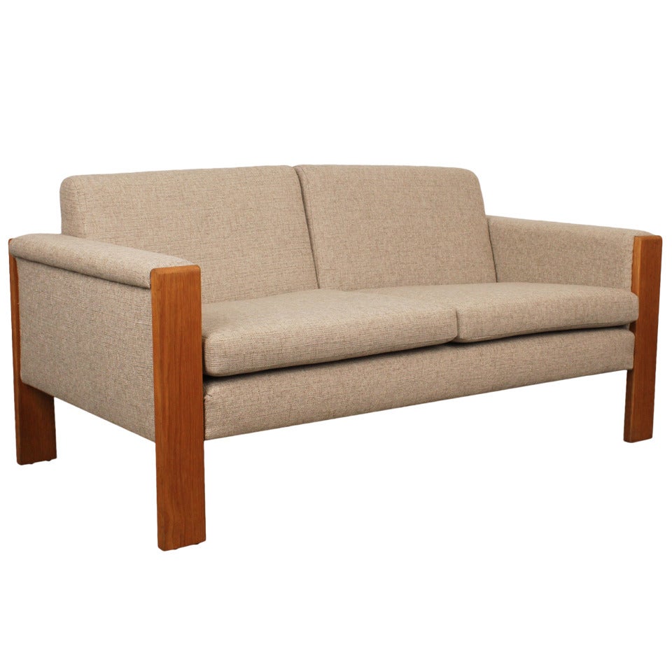 Mid Century Modern Danish 2 Seater Sofa at 1stDibs